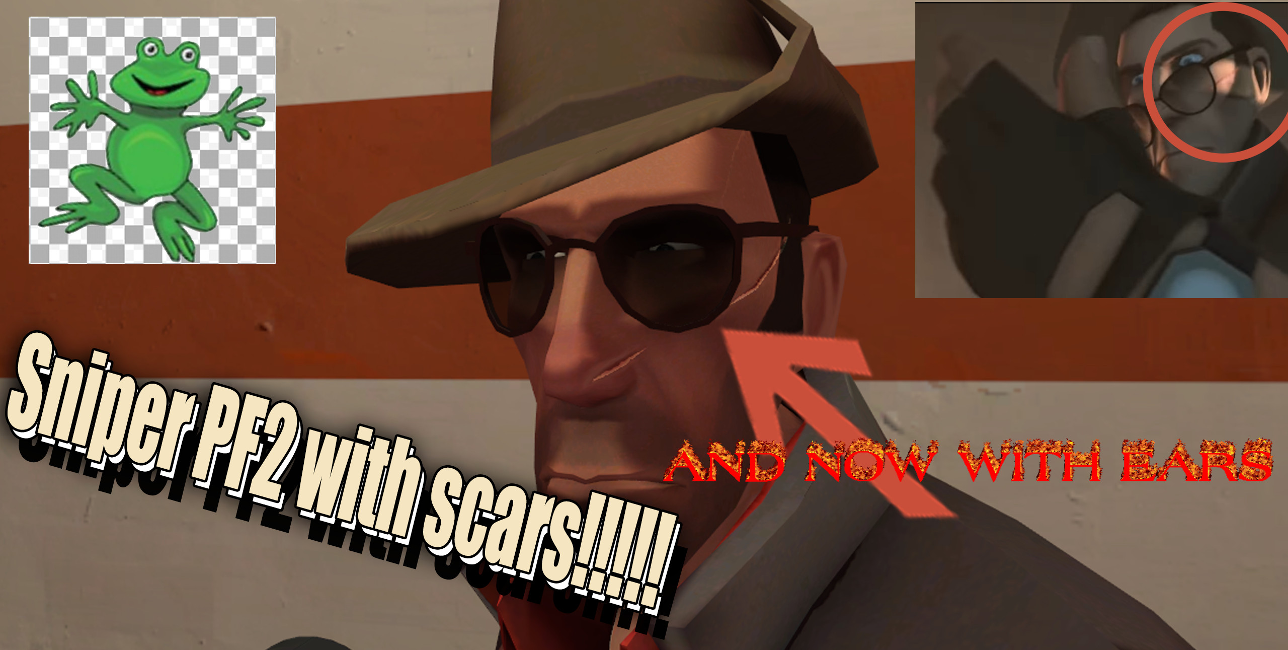 2009 Scar for Sniper PF2 [Pre-Fortress 2] [Mods]