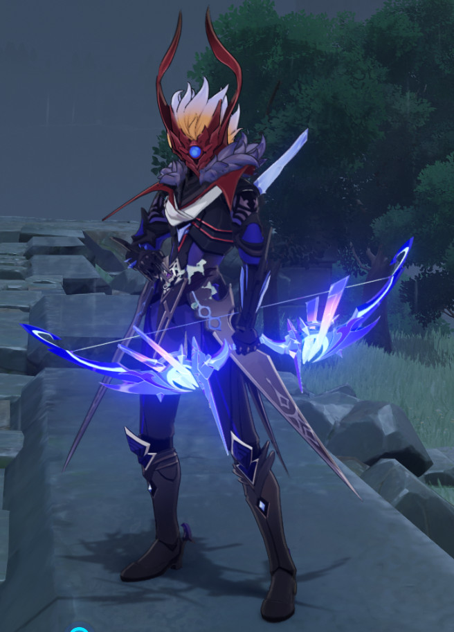 Foul Legacy Transformation Bow (Rust) Mod for Genshin Impact | GI Mods