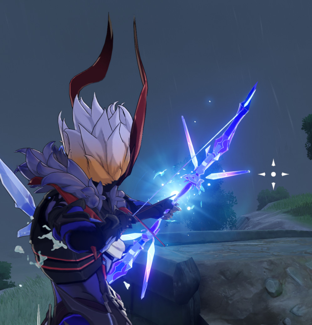 Foul Legacy Transformation Bow (Rust) Mod for Genshin Impact | GI Mods