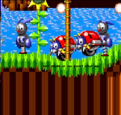 Deadly Motobugs! (really deadly rock approved) [Sonic the Hedgehog ...