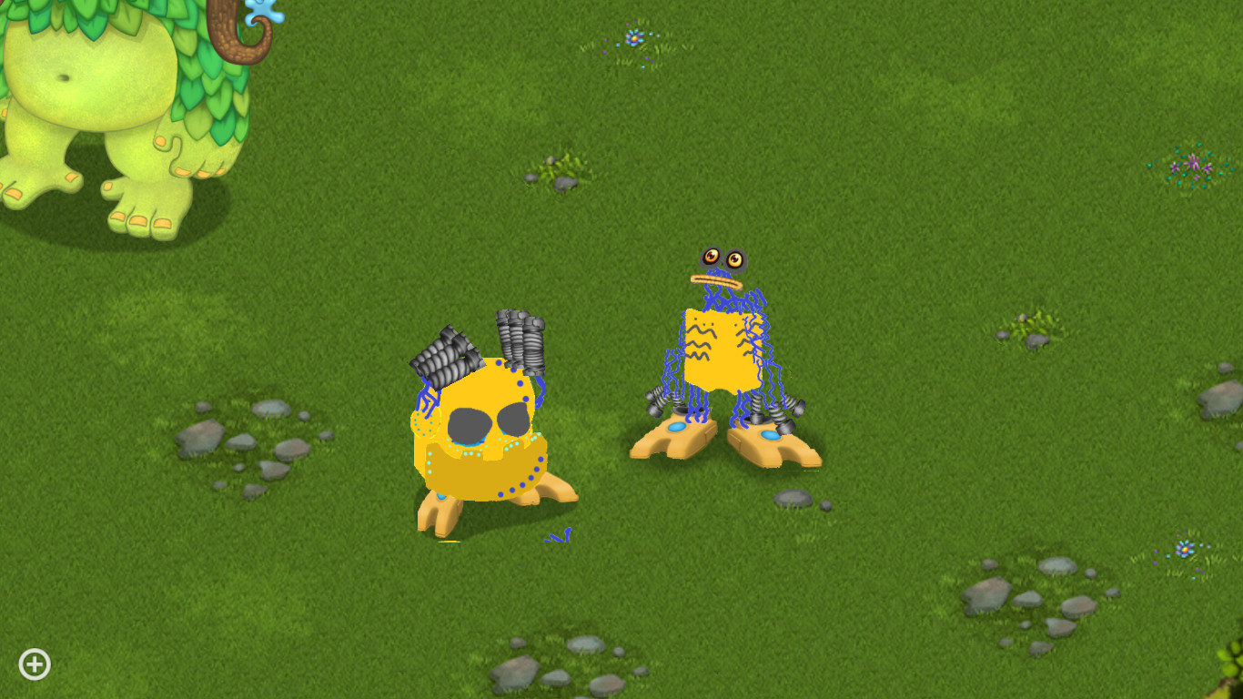 Mammott and Noggin wubbox [My Singing Monsters] [Mods]