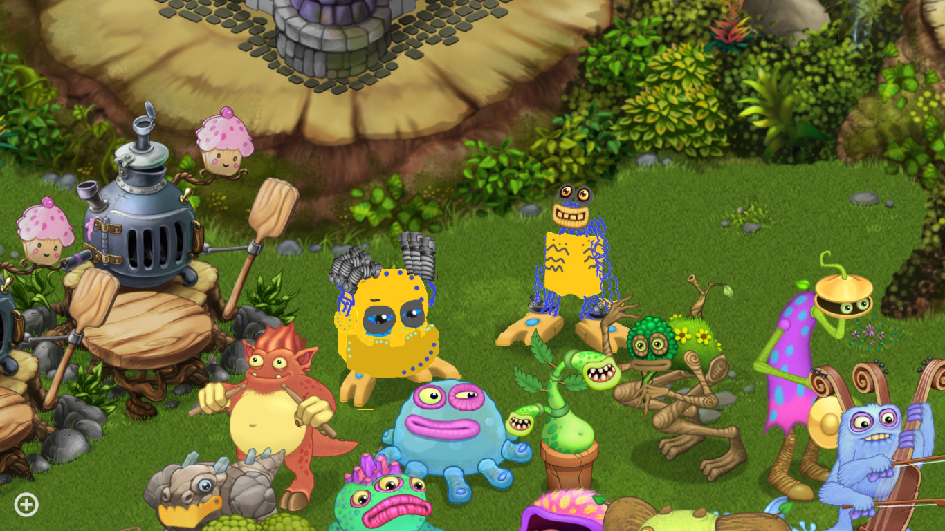 Mammott and Noggin wubbox [My Singing Monsters] [Mods]
