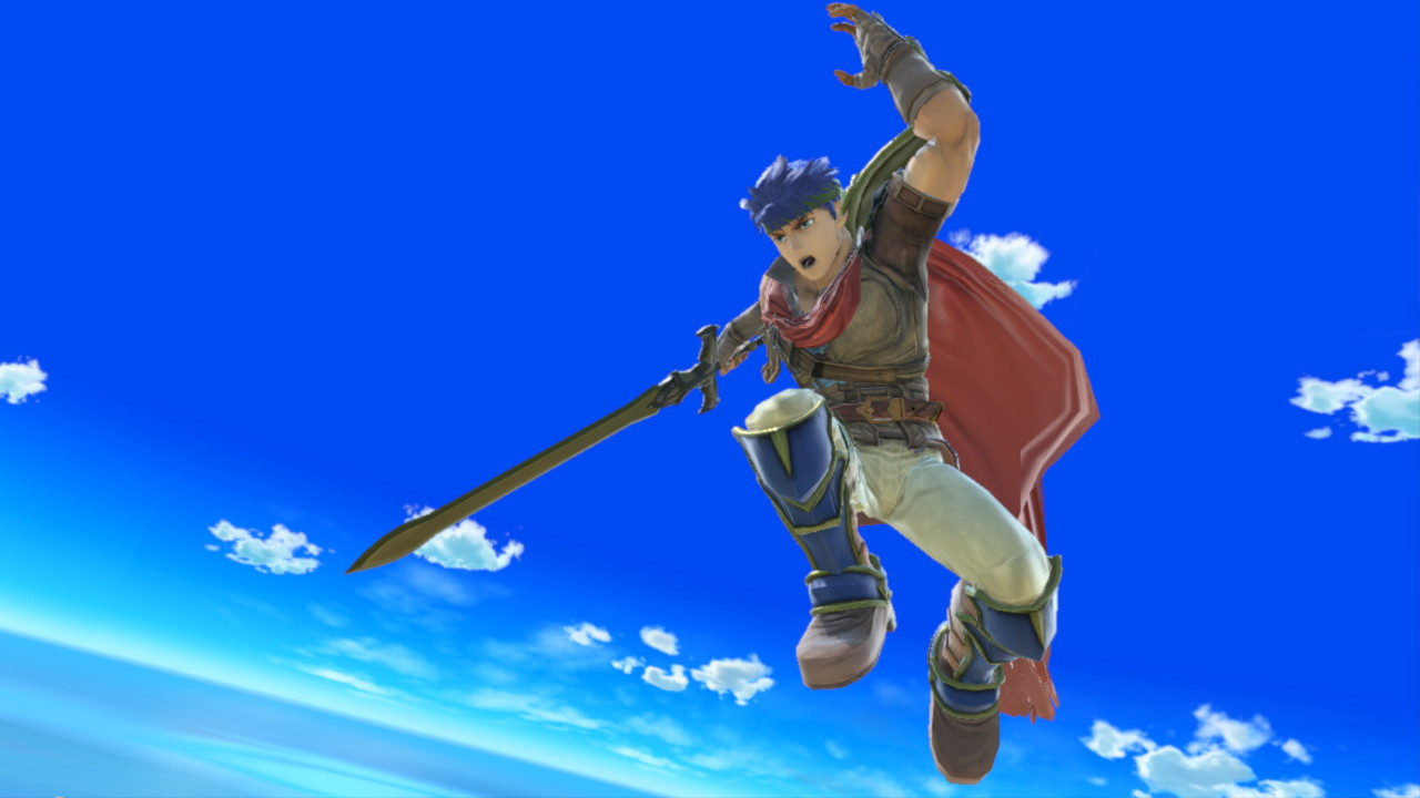 Smash 4 Ike Face and Hair + Pauldron Fix Mod for Super Smash Bros ...