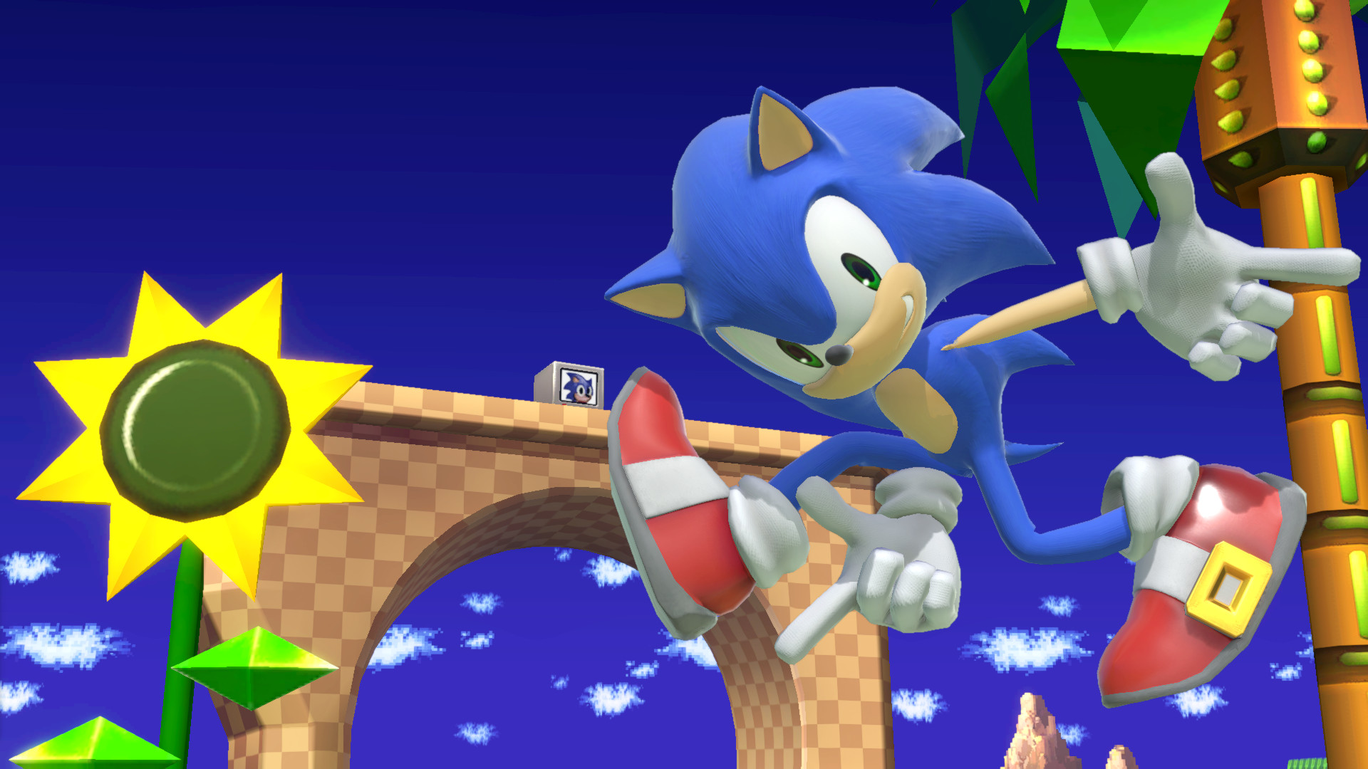 Different taunts for Sonic Mod for Super Smash Bros. Ultimate | SSBU Mods