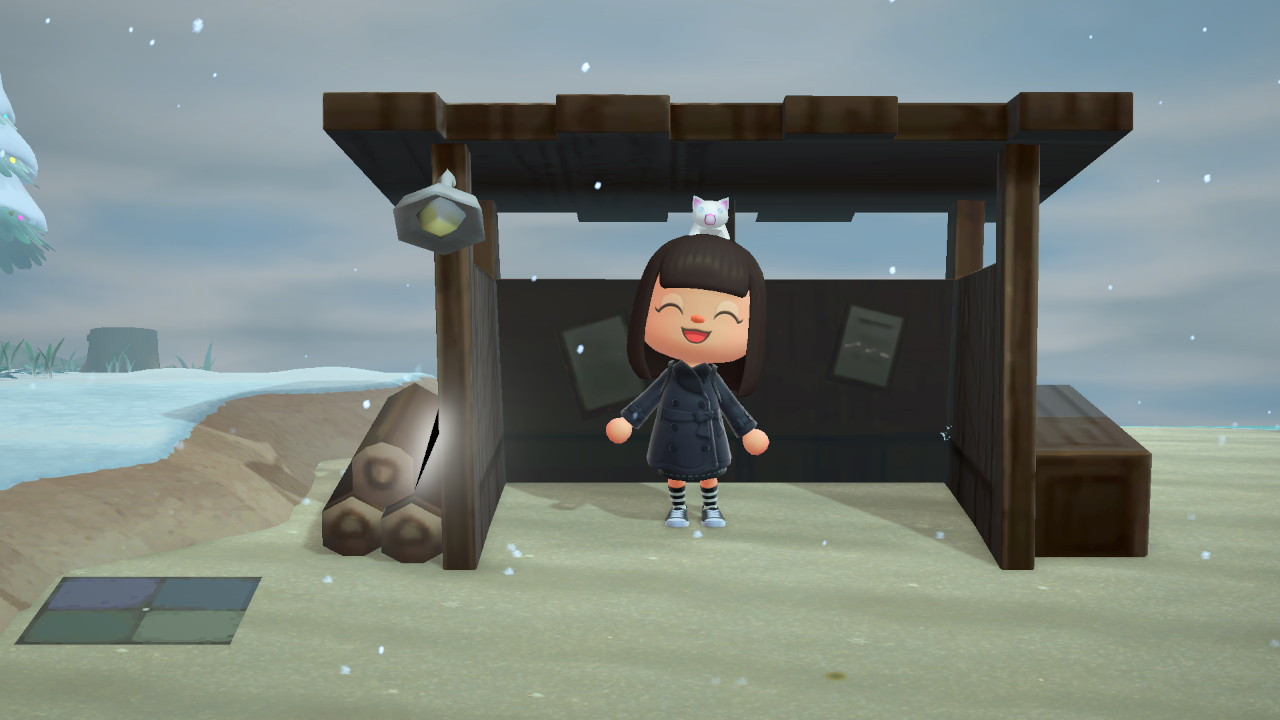 Bus Stop replaces Yellow Cleats Mod for Animal Crossing: New Horizons ...