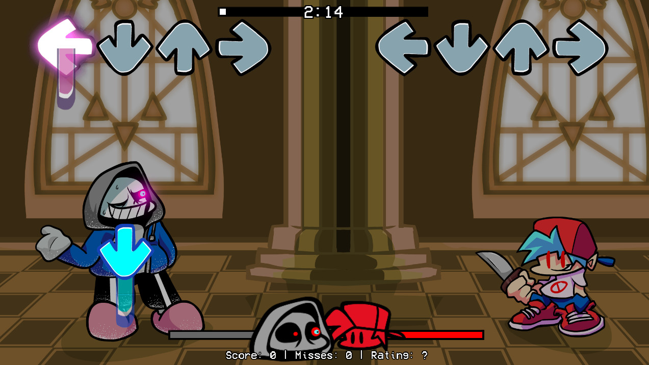 Thanatophobia Fanmade Chart Mod for Friday Night Funkin' | FNF Mods