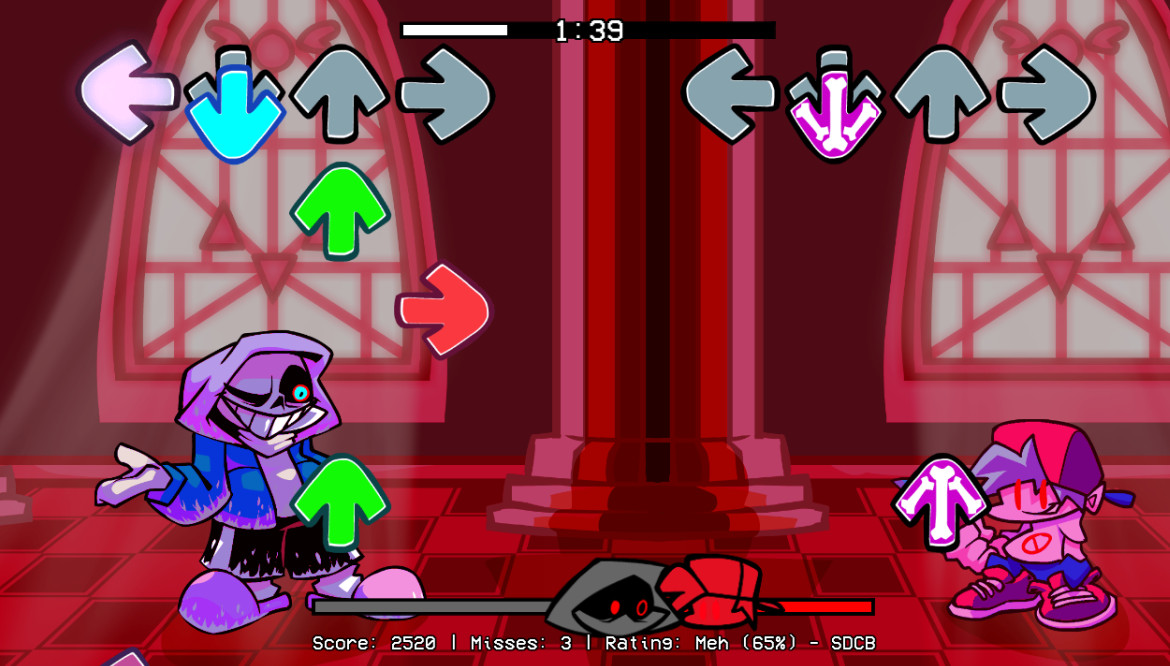 Thanatophobia Fanmade Chart Mod for Friday Night Funkin' | FNF Mods