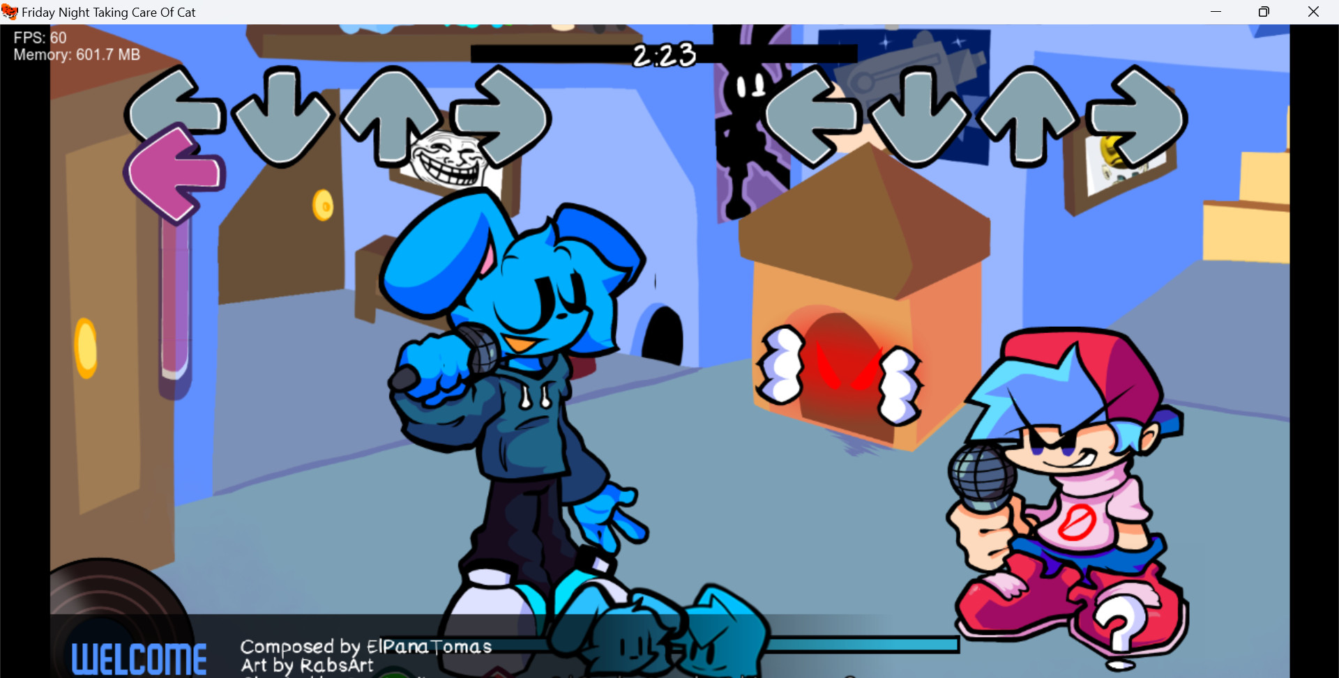 FRIDAY NIGHT TAKING CARE OF CAT [Friday Night Funkin'] [Mods]