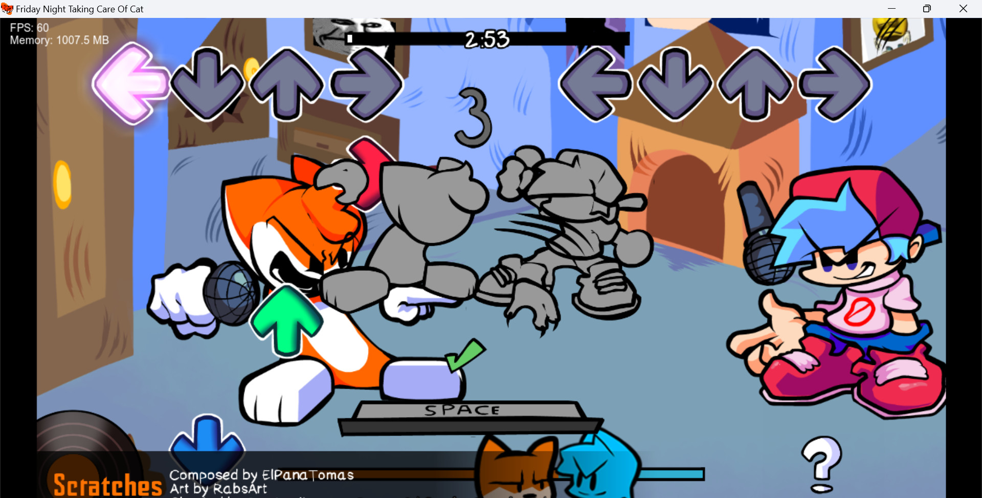 FRIDAY NIGHT TAKING CARE OF CAT [Friday Night Funkin'] [Mods]