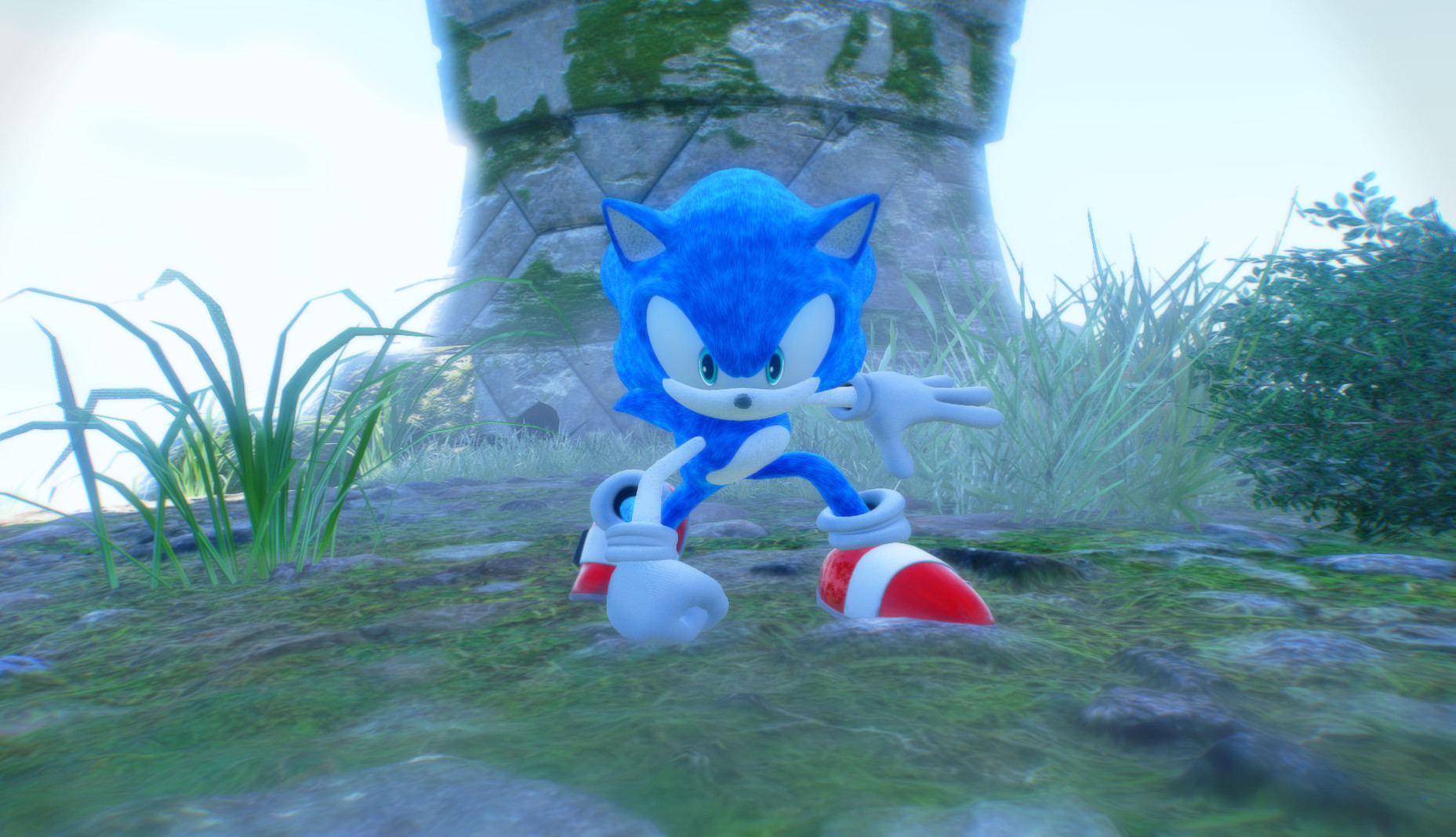 Ugly Sonic Palette Mod for Sonic Frontiers | Frontiers Mods