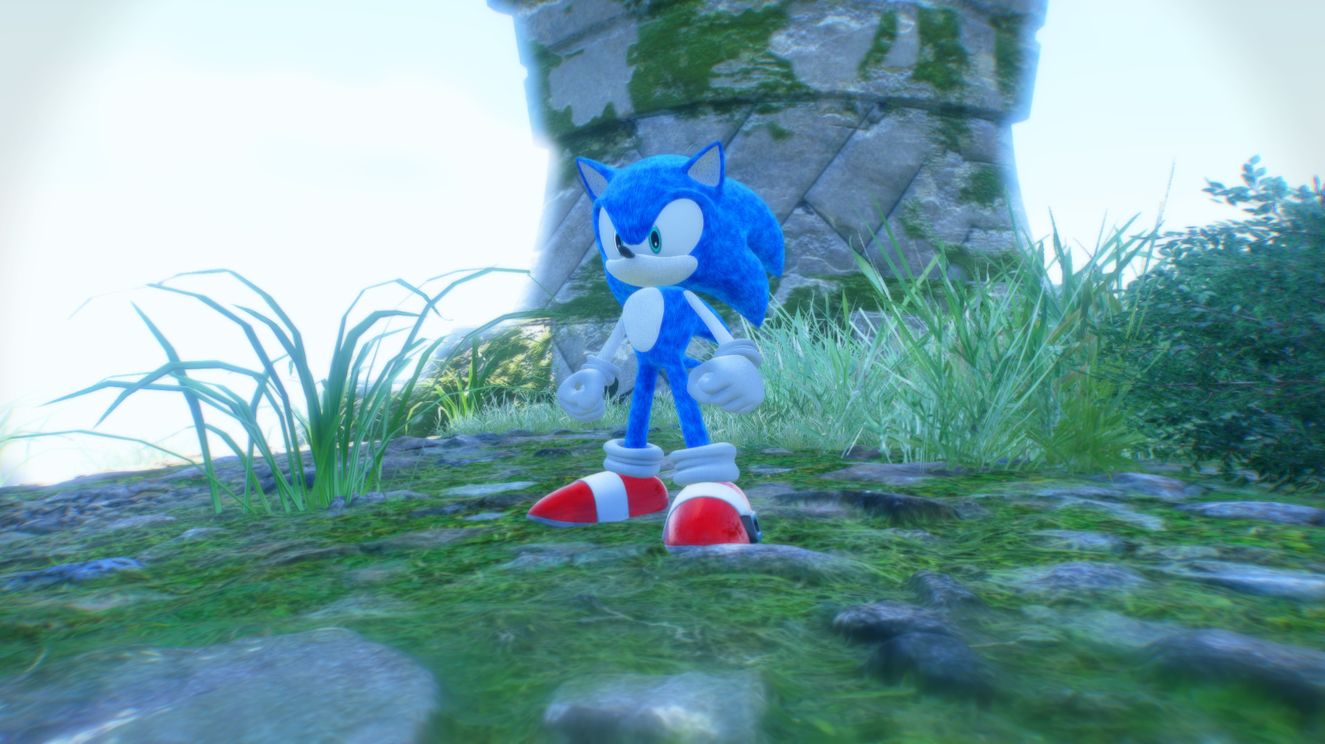 Ugly Sonic Palette Mod for Sonic Frontiers | Frontiers Mods