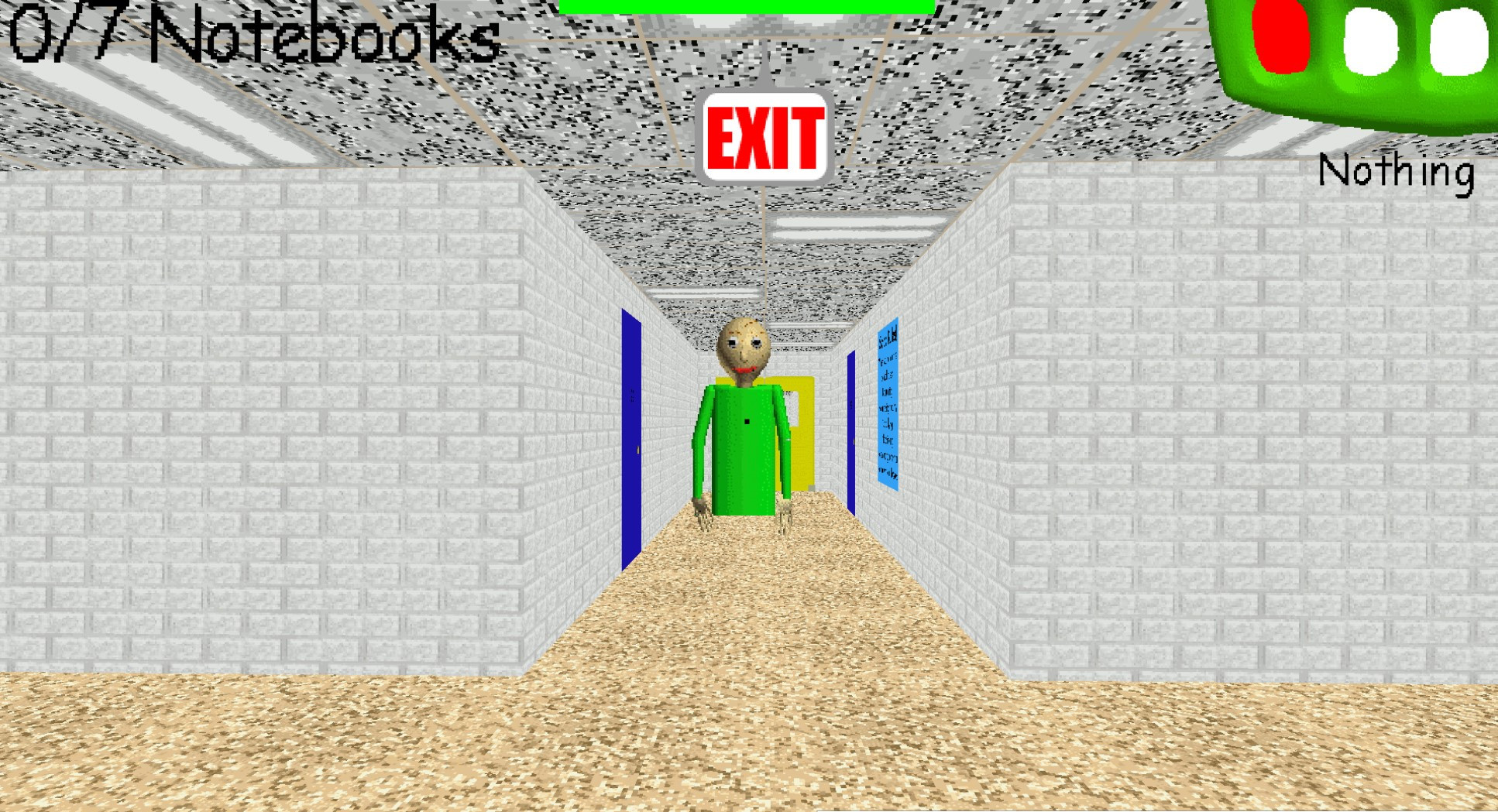 Baldi's Basics Without Leg Editon Mod for Baldi's Basics | Baldi Mods