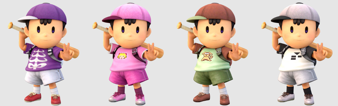 Project M Ness Alt Pack Mod for Super Smash Bros. Ultimate | SSBU Mods