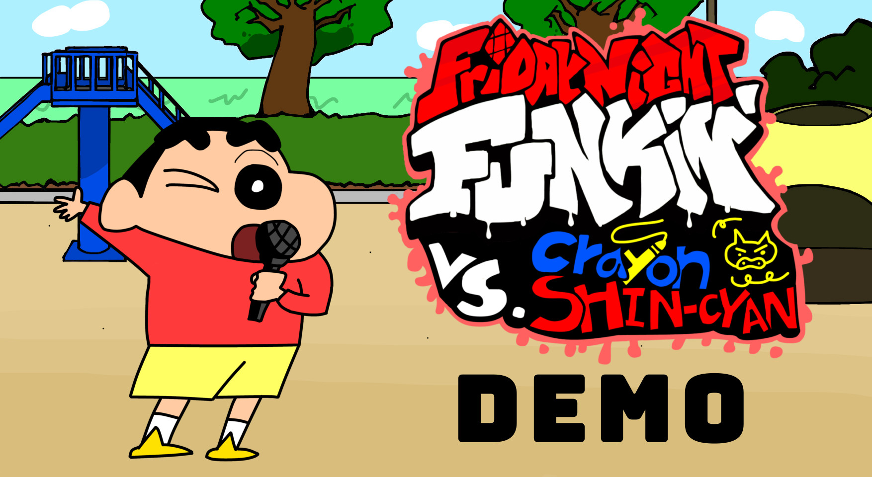 VS.Crayon Shin-chan [DEMO] Mod for Friday Night Funkin' | FNF Mods
