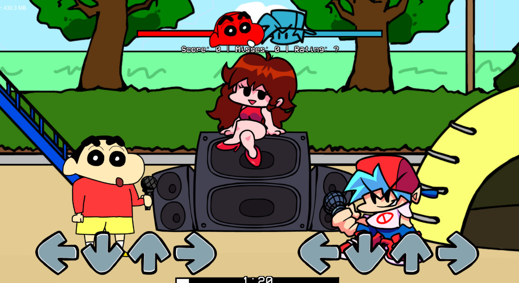 VS.Crayon Shin-chan [DEMO] Mod for Friday Night Funkin' | FNF Mods