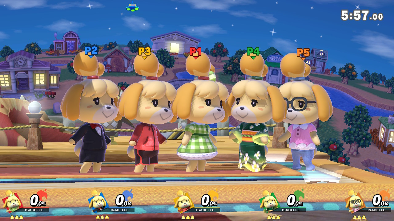 Isabelle Outfits Mod for Super Smash Bros. Ultimate | SSBU Mods