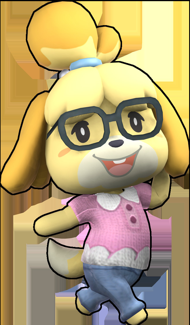 Isabelle Outfits [Super Smash Bros. Ultimate] [Mods]