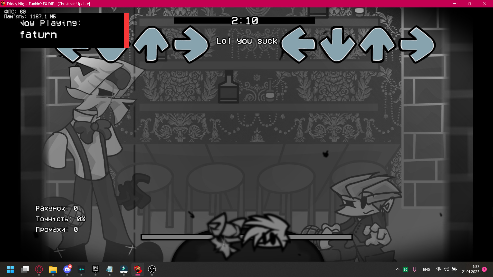Friday Night Funkin' VS EX DIE[FREEZED] Mod for Friday Night Funkin ...