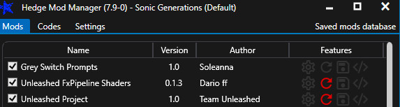 Grey Switch Button Prompts Mod for Sonic Generations (2011) | Gens Mods