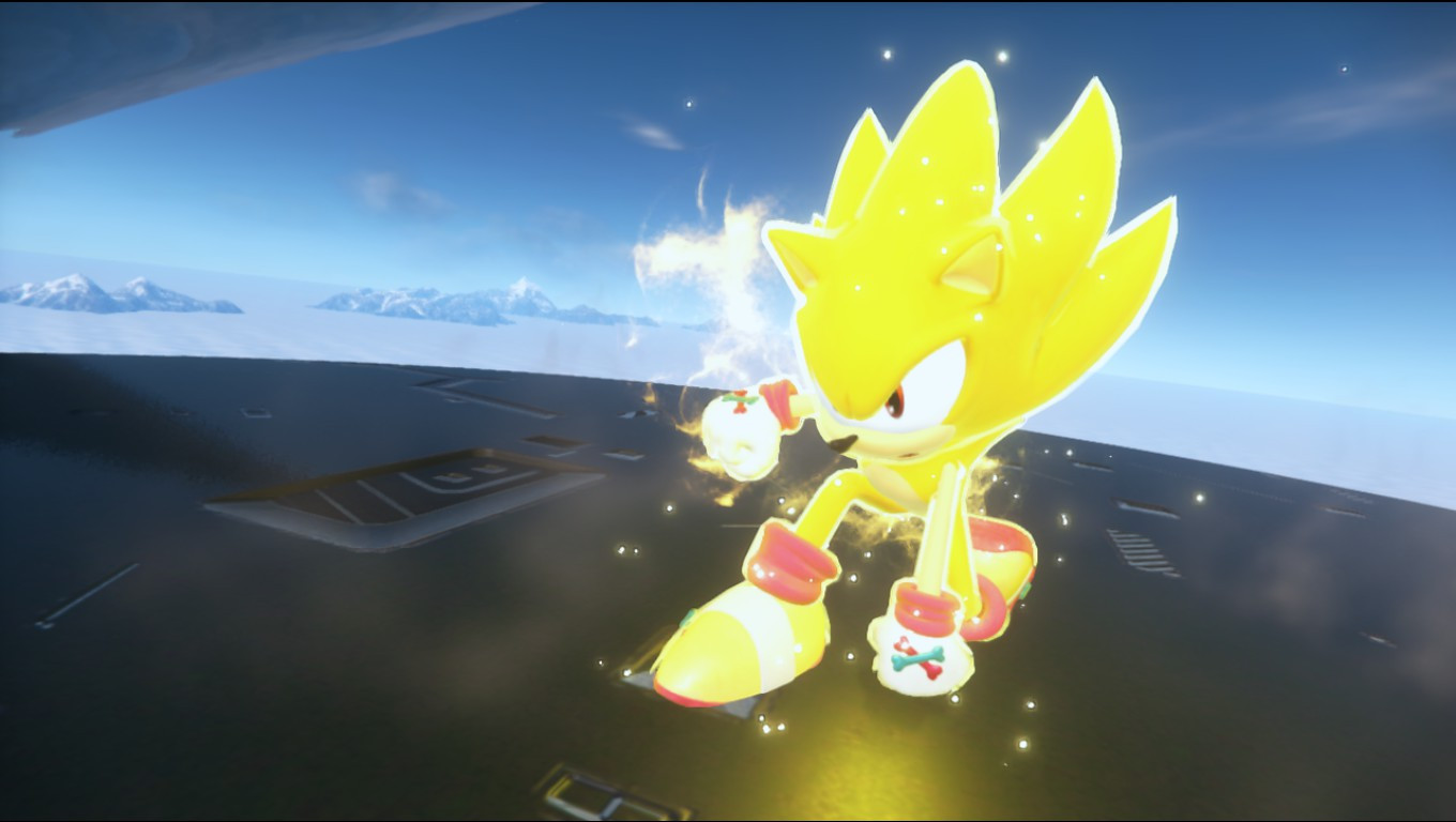Inugami Korone Outfit for Super Sonic [Sonic Frontiers] [Mods]