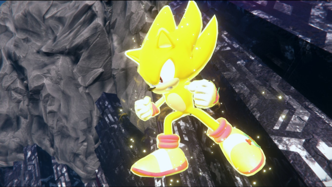 Inugami Korone Outfit for Super Sonic [Sonic Frontiers] [Mods]