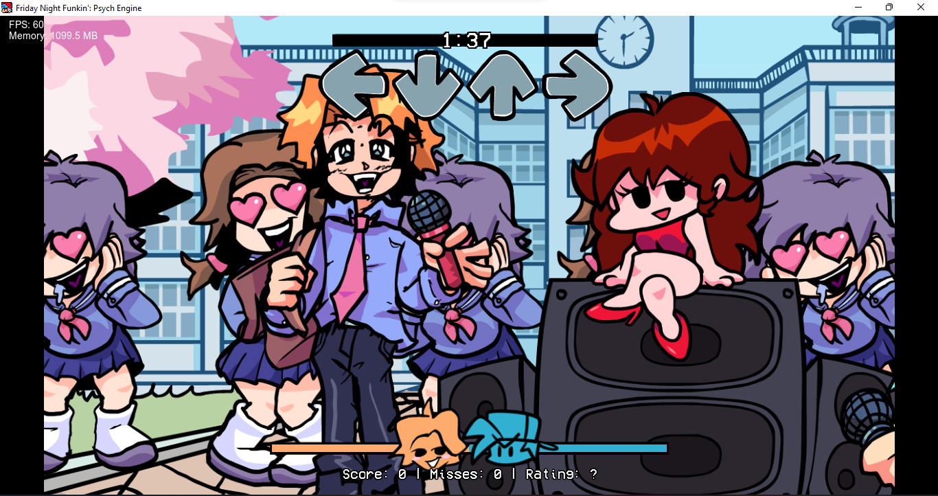 Accurate HD Senpai Mod for Friday Night Funkin' | FNF Mods