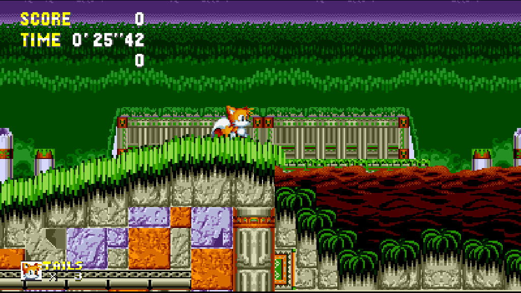 Mania Style Pallete MGZ Mod for Sonic 3 A.I.R. | S3AIR Mods