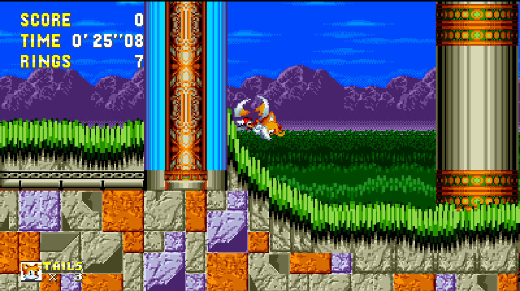 Mania Style Pallete MGZ Mod for Sonic 3 A.I.R. | S3AIR Mods