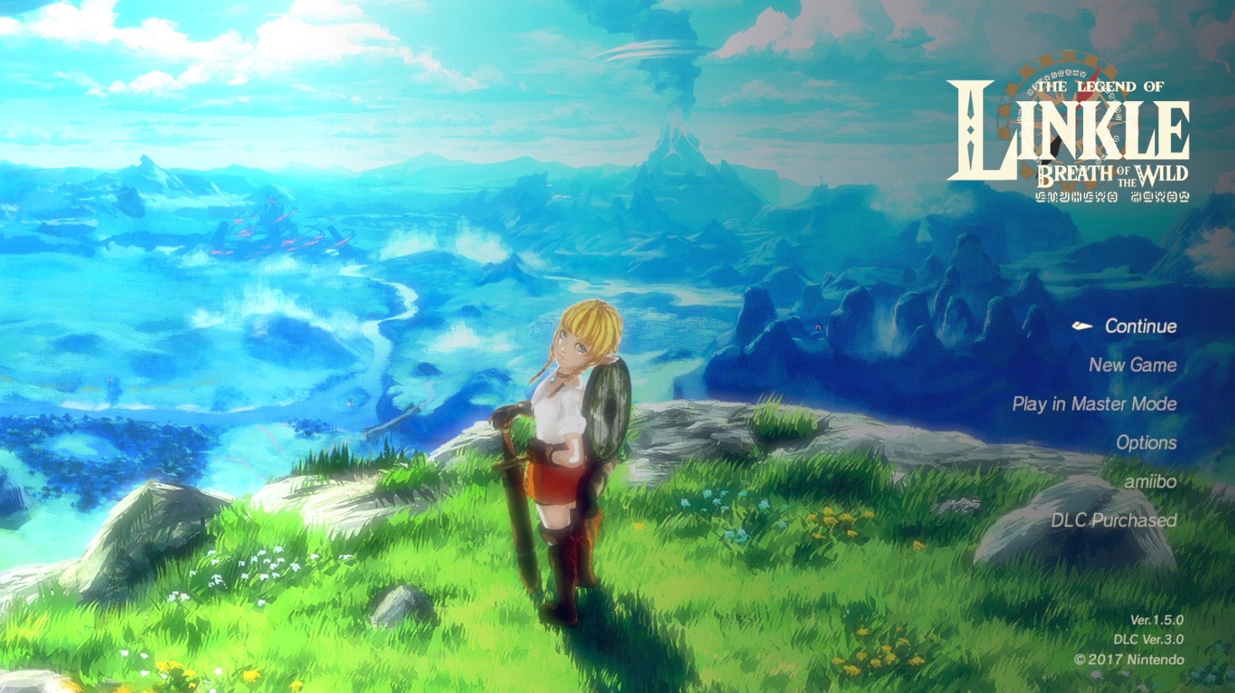 [LINKLE] Title Screen NX (natural) Mod for The Legend of Zelda: Breath ...