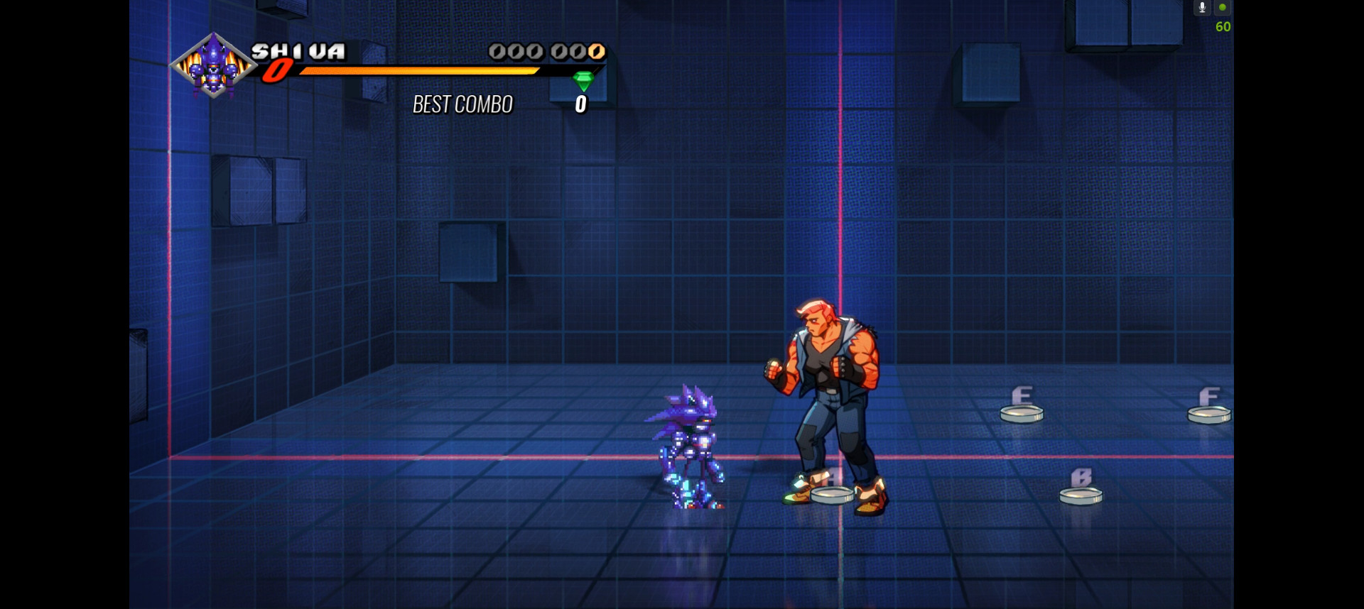 Mecha Sonic over SoR4-Shiva [Streets of Rage 4] [Mods]