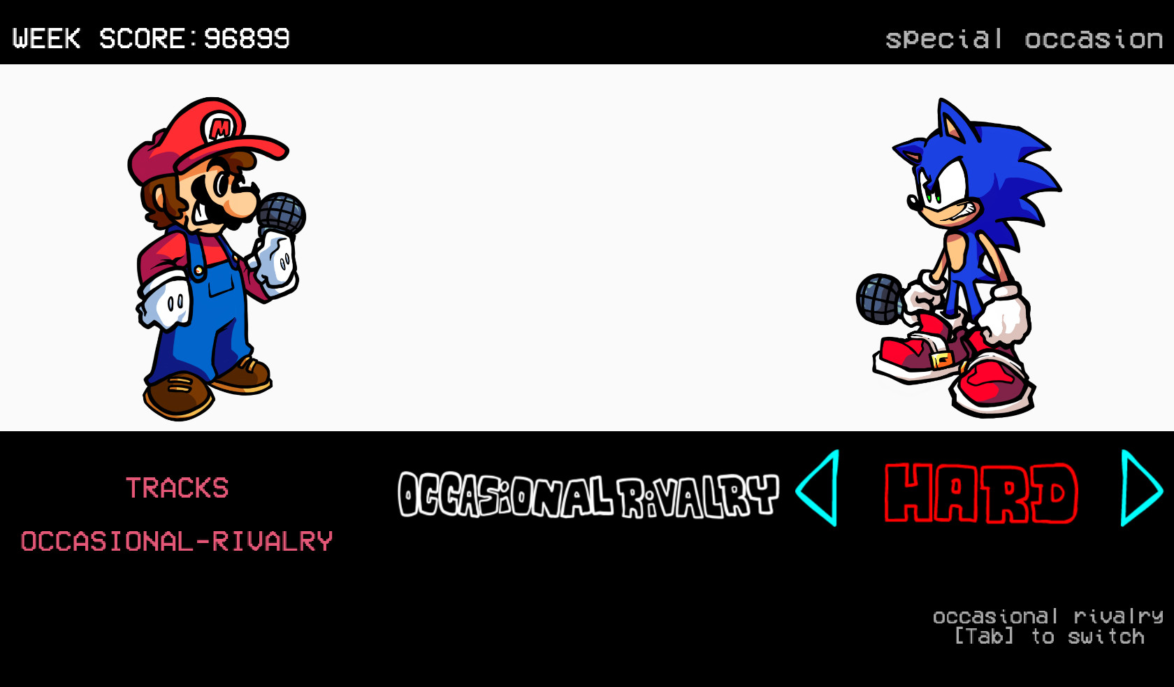 OCCASIONAL RIVALRY Mod for Friday Night Funkin' | FNF Mods