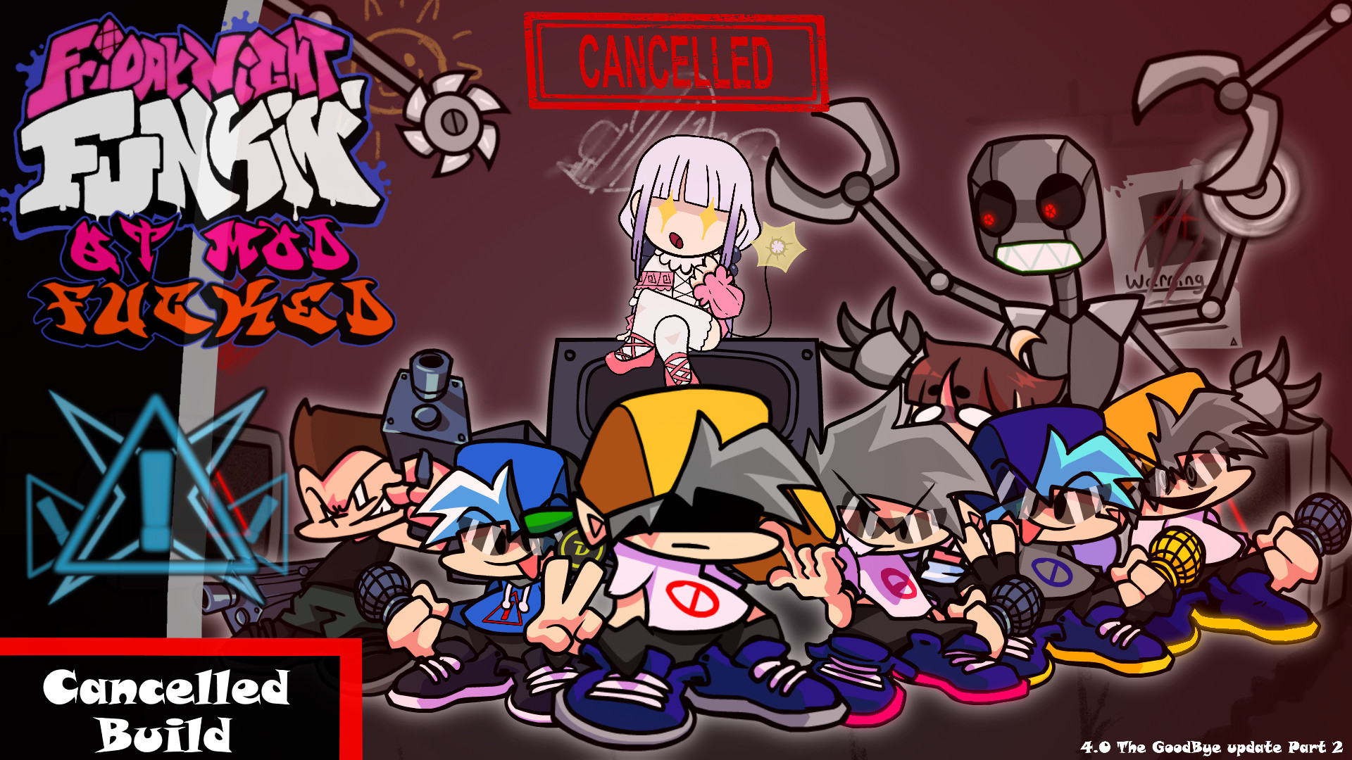 VS QT MOD ON F*CKED DIFFICULTY! Mod for Friday Night Funkin' | FNF Mods