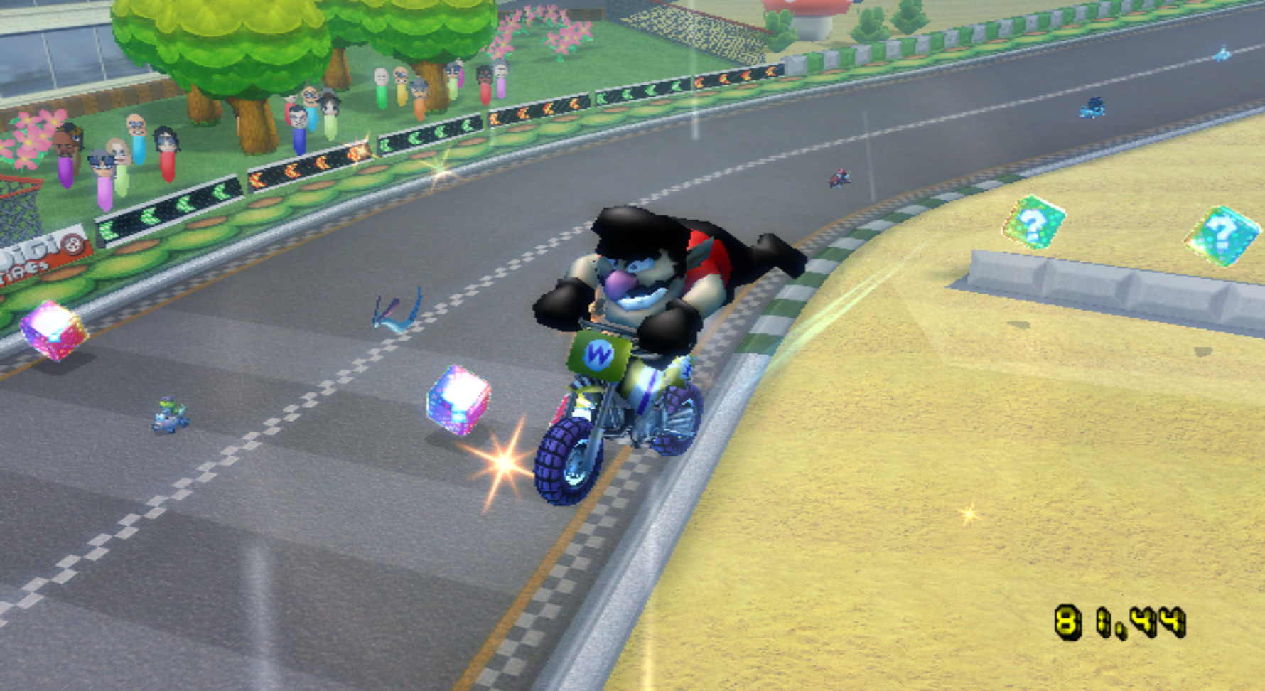 Nikocado Avocado Wario Mod for Mario Kart Wii | MKWii Mods