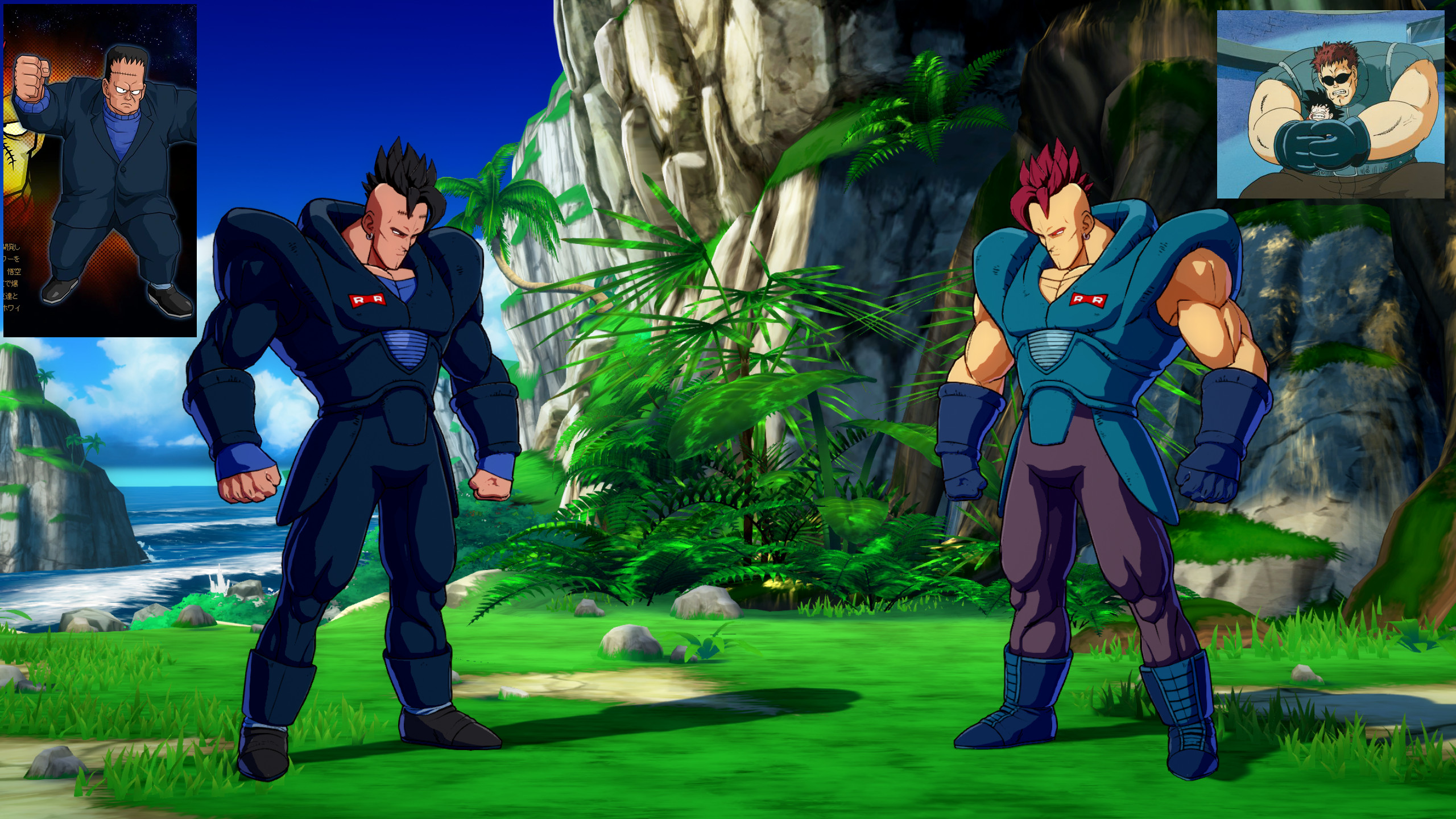 Android 16 Recolors 2.0 - BenichonSan Mod for Dragon Ball FighterZ | DB ...