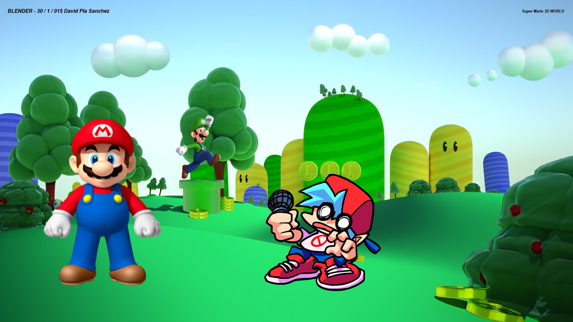 VS MARIO-1.MP4 - UPDATE 2 (HAPPY MAR10 DAY) Mod for Friday Night Funkin ...