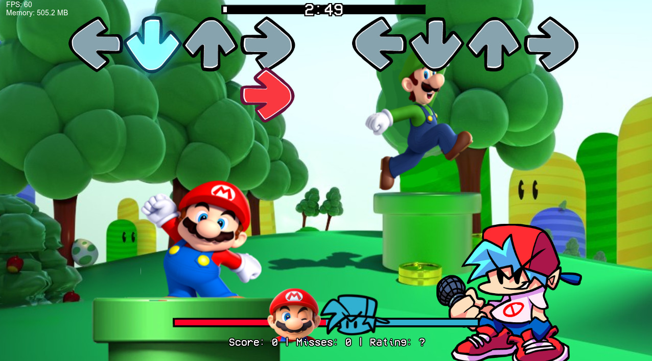 VS MARIO-1.MP4 - UPDATE 2 (HAPPY MAR10 DAY) Mod for Friday Night Funkin ...