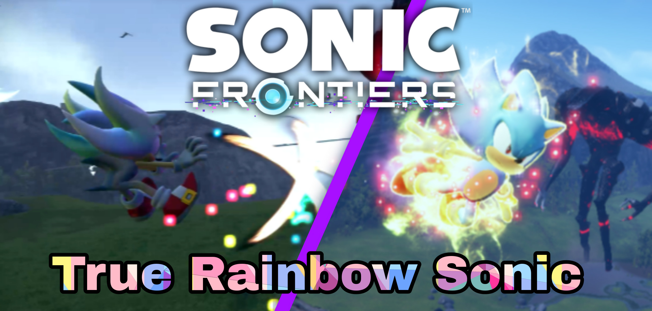 True Rainbow Sonic Mod for Sonic Frontiers | Frontiers Mods