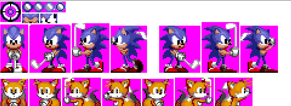 Sonic Golf Mobile Sprites [Sonic the Hedgehog Forever] [Mods]