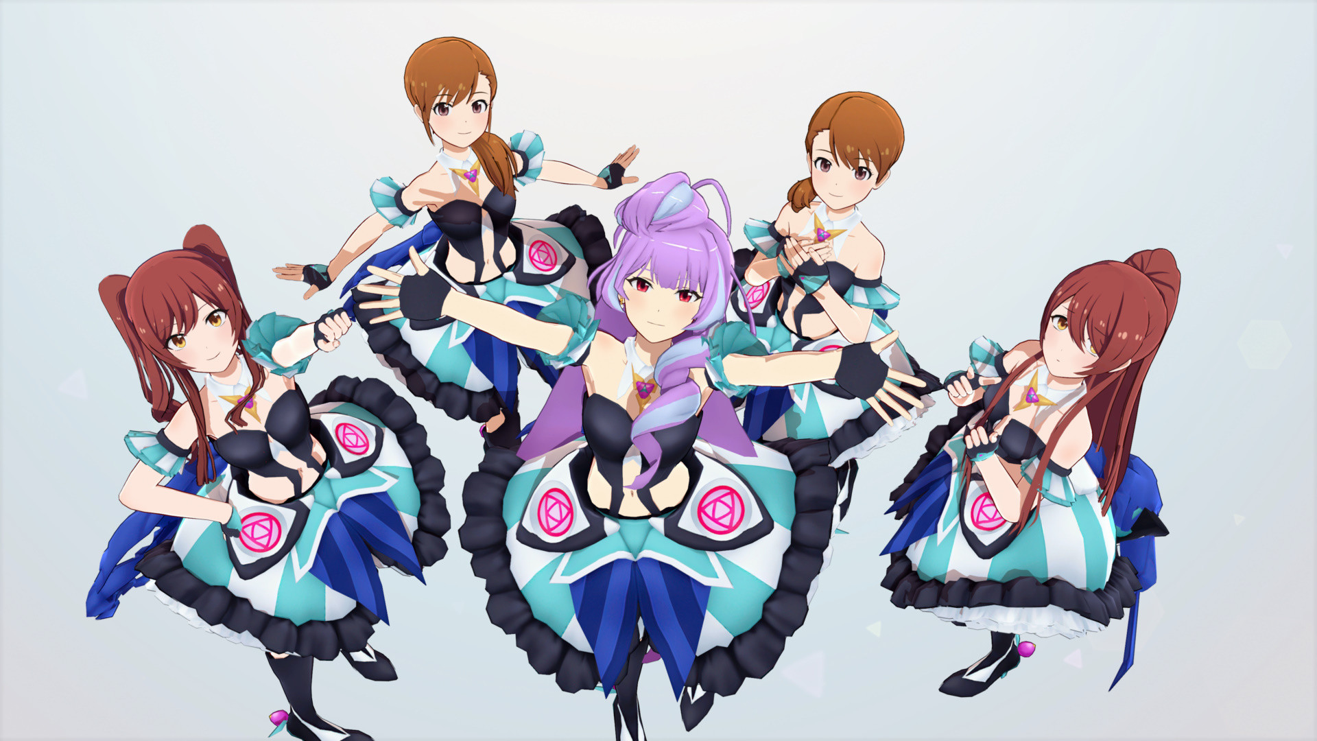 Mikumo Guynemer Hairstyle for Sakuya Shirase [THE IDOLM@STER STARLIT ...