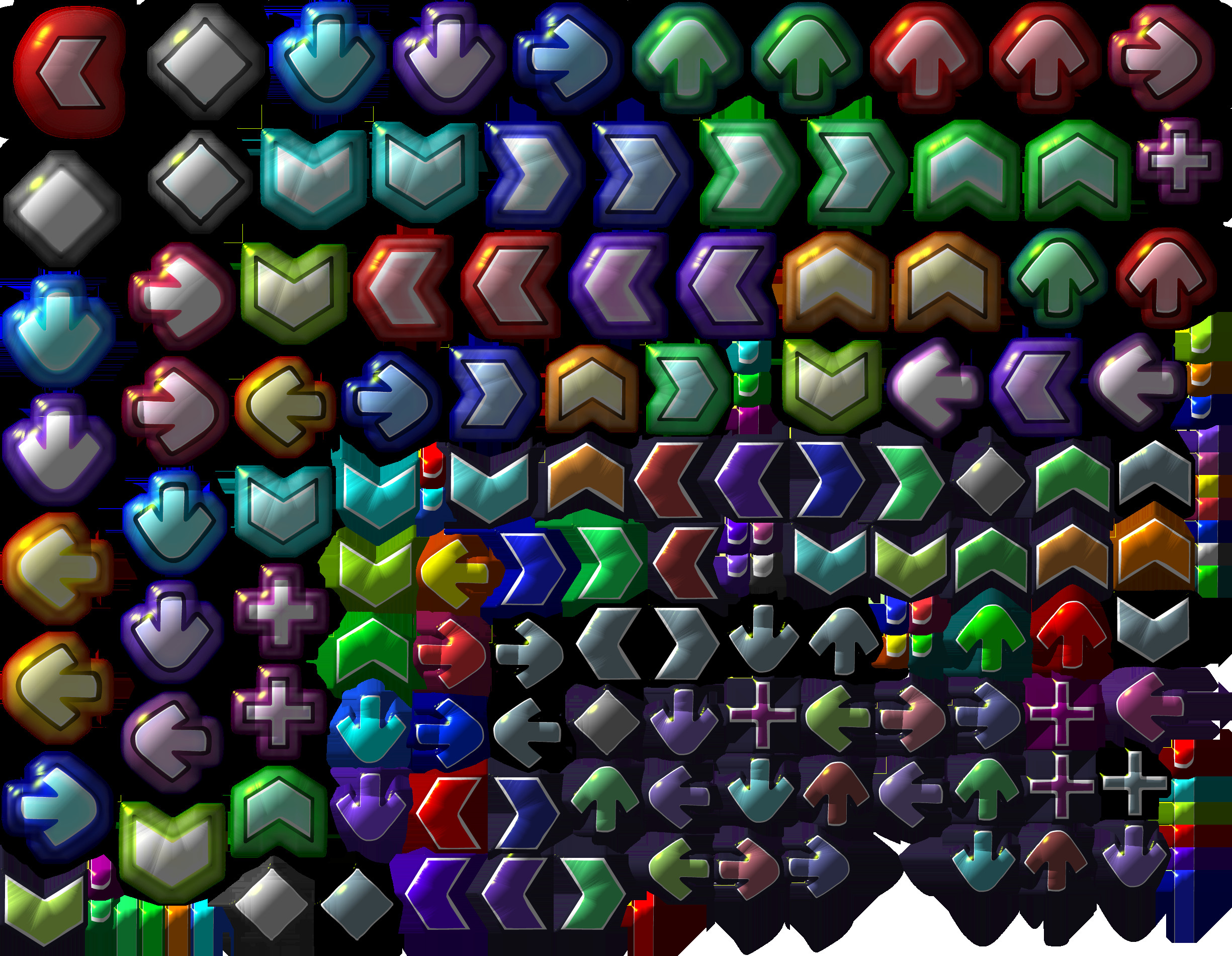 EPIC arrows for Leather engine [Friday Night Funkin'] [Mods]