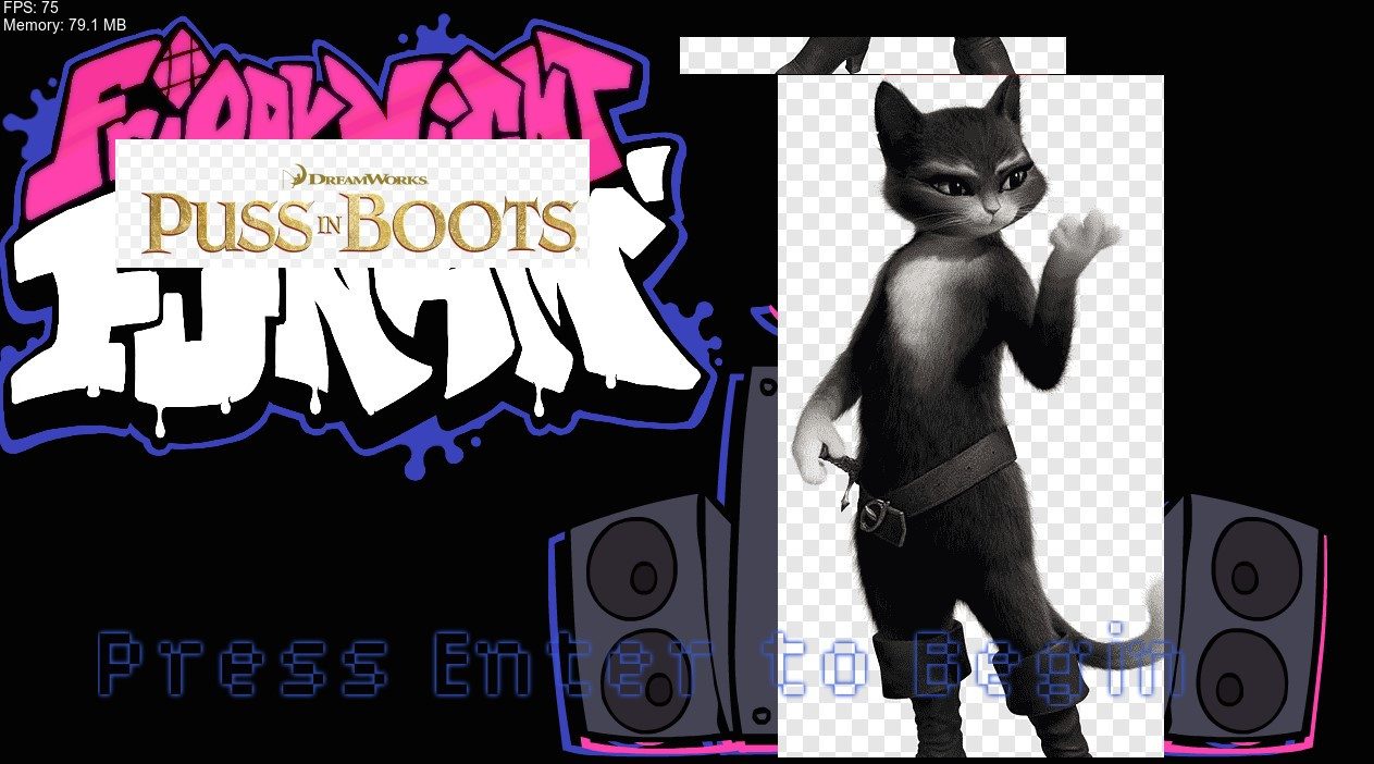 Vs Puss in Boots Mod for Friday Night Funkin' | FNF Mods