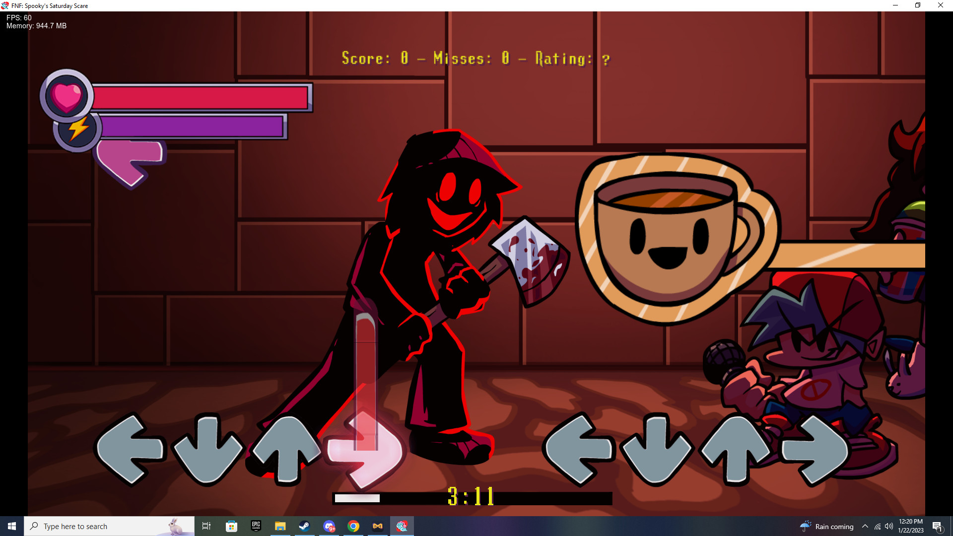 Antagonized Hard Mode Mod for Friday Night Funkin' | FNF Mods