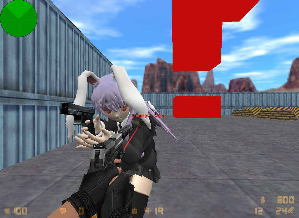 Rabbit Girl Mod for Counter-Strike 1.6 | CS1.6 Mods