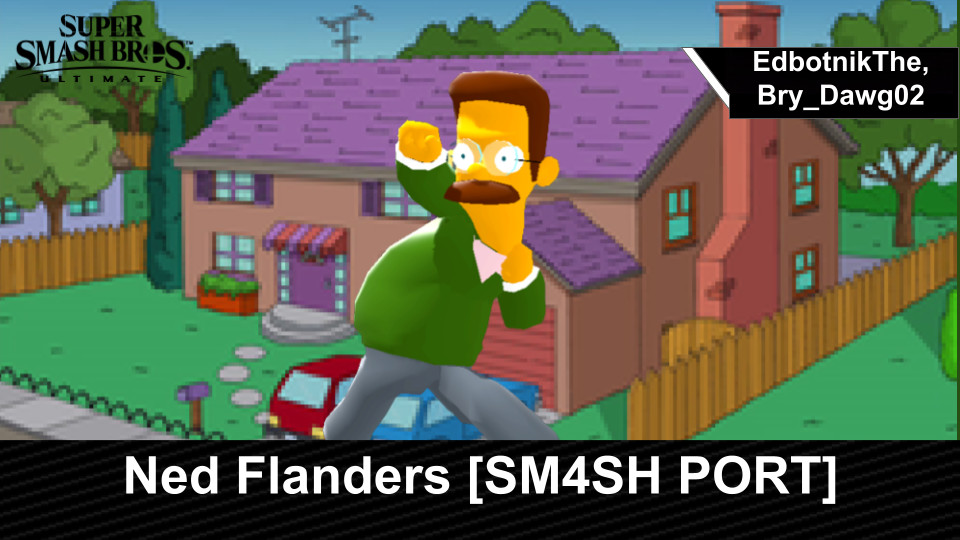 Ned Flanders Mod for Super Smash Bros. Ultimate | SSBU Mods