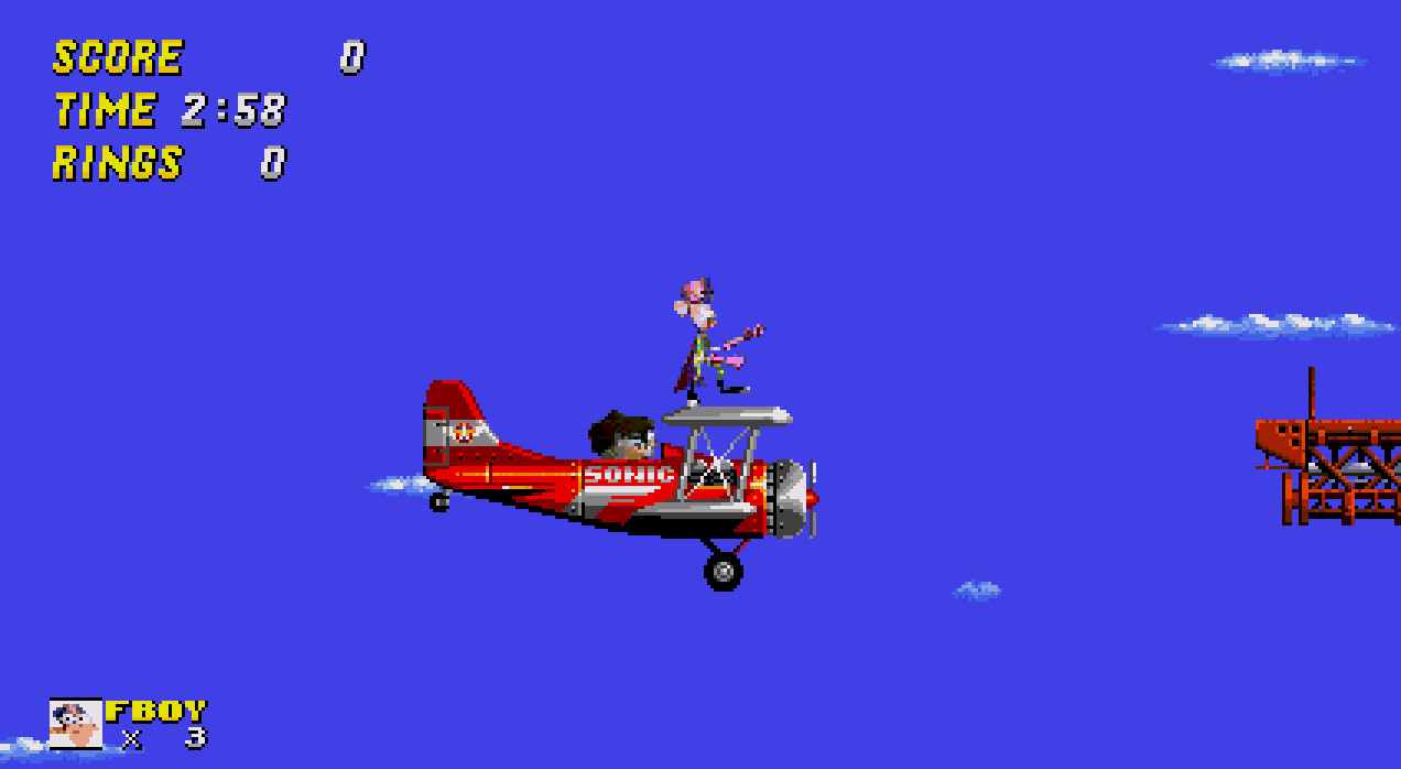 Fanboy and Chum Chum in Sonic 2 Absolute Mod for Sonic The Hedgehog 2 ...