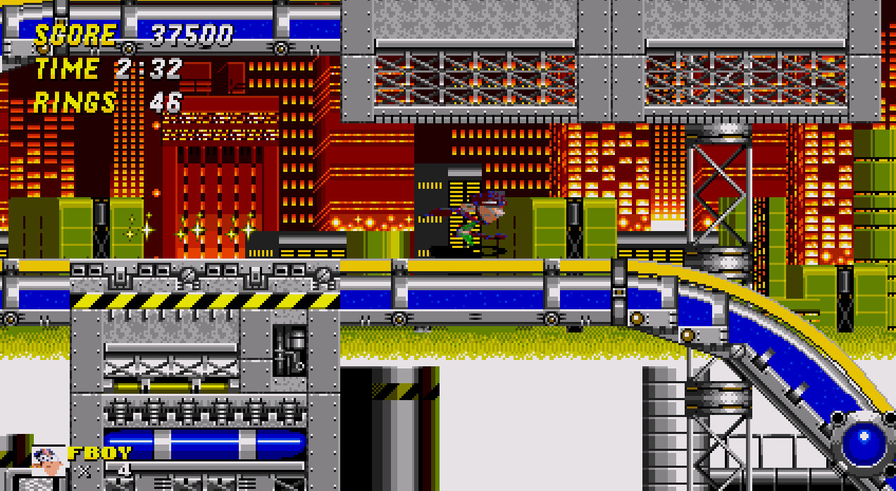 Fanboy and Chum Chum in Sonic 2 Absolute Mod for Sonic The Hedgehog 2 ...