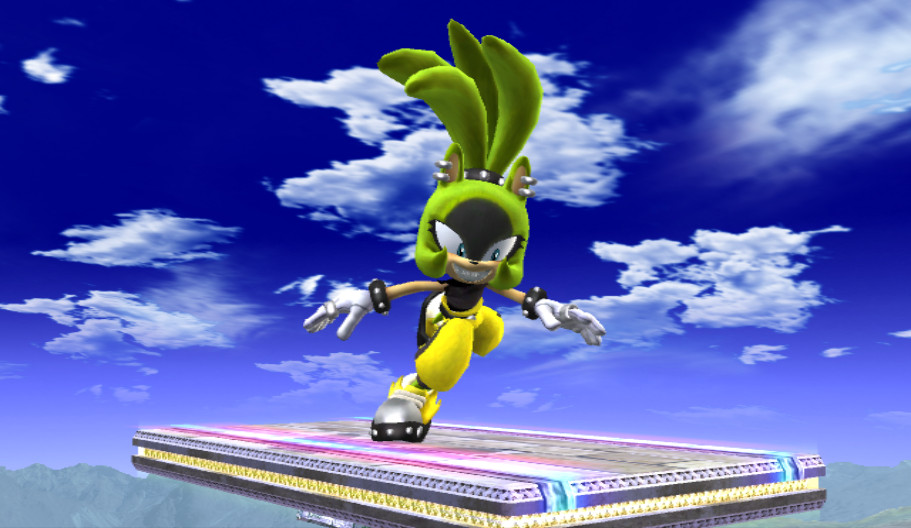 Surge the Tenrec Costume Mod for Super Smash Bros. Brawl | Brawl Mods