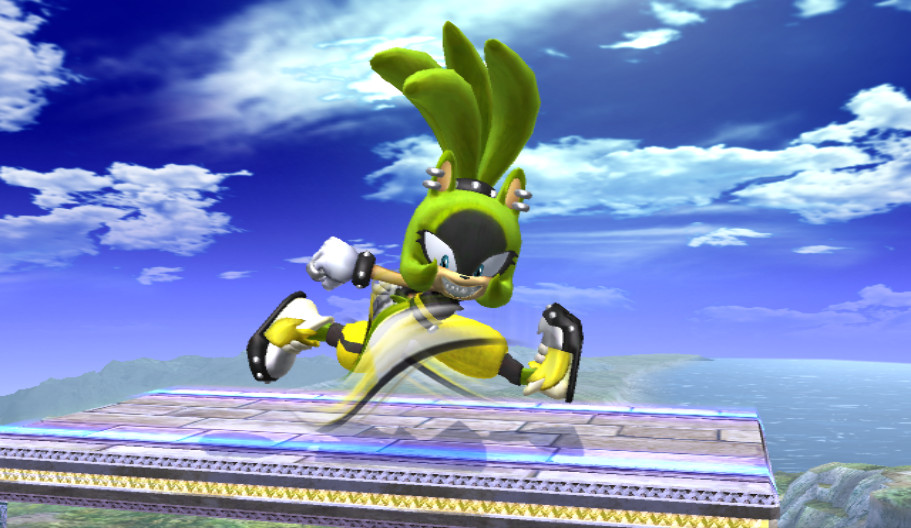 Surge the Tenrec Costume Mod for Super Smash Bros. Brawl | Brawl Mods