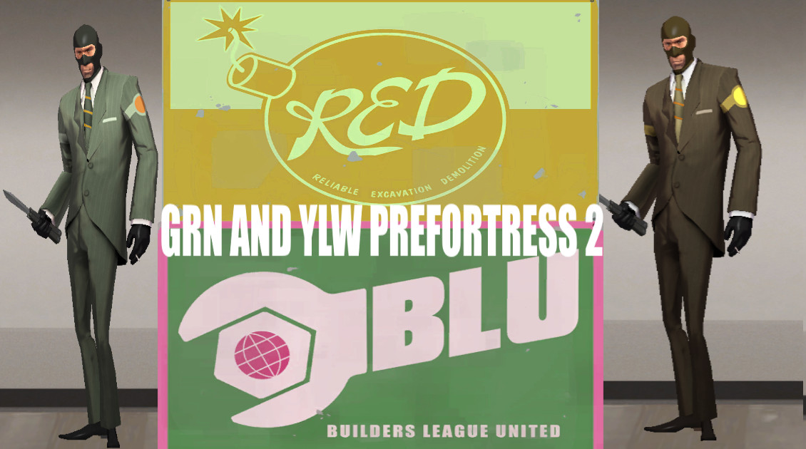 Grn and Ylw teams for PF2 [Pre-Fortress 2] [Mods]