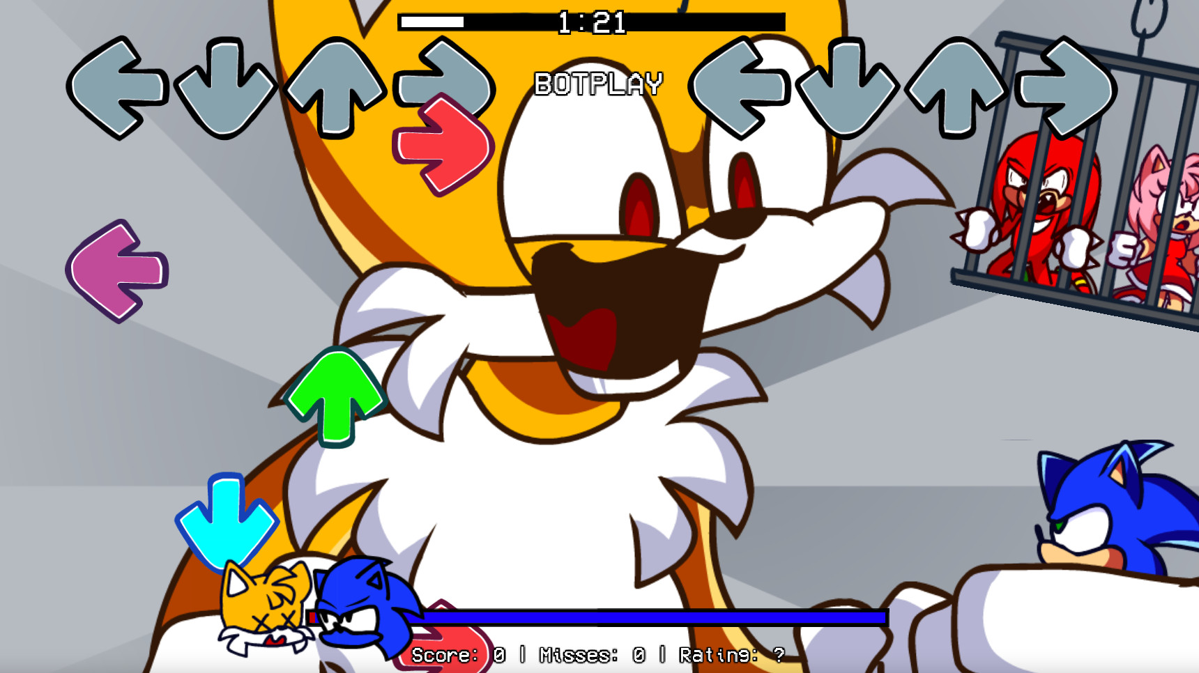 FNF Hijinx but Tails and Sonic sings it Mod for Friday Night Funkin ...